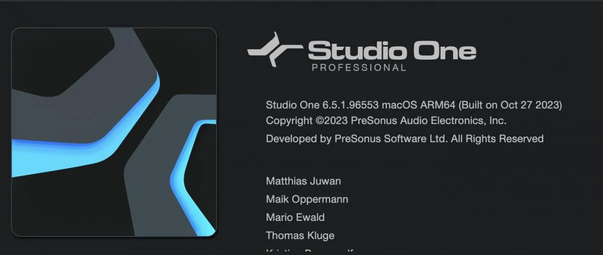 Free Download PreSonus Studio One v6.5.1 for MacOS - Audios Torrent