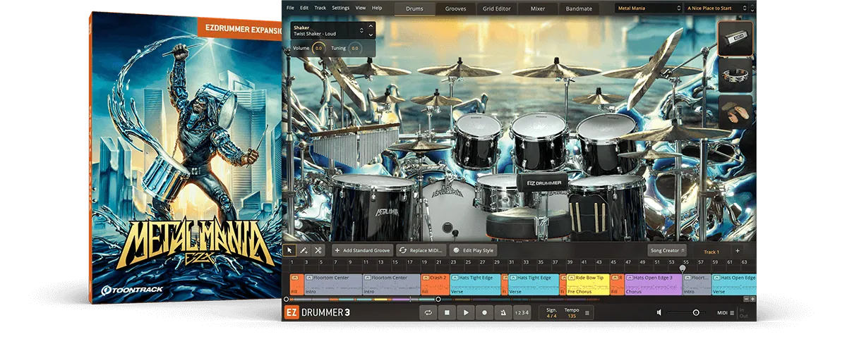 Free Download Toontrack - Metal Mania EZX - Audios Torrent