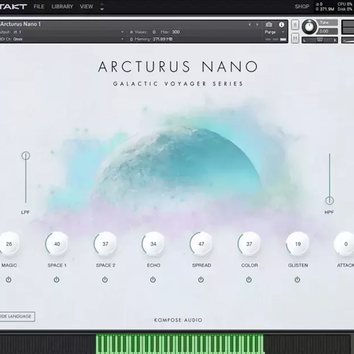 Free Download Kompose Audio - Galactic Voyager Series: Arcturus Nano - Audios Torrent