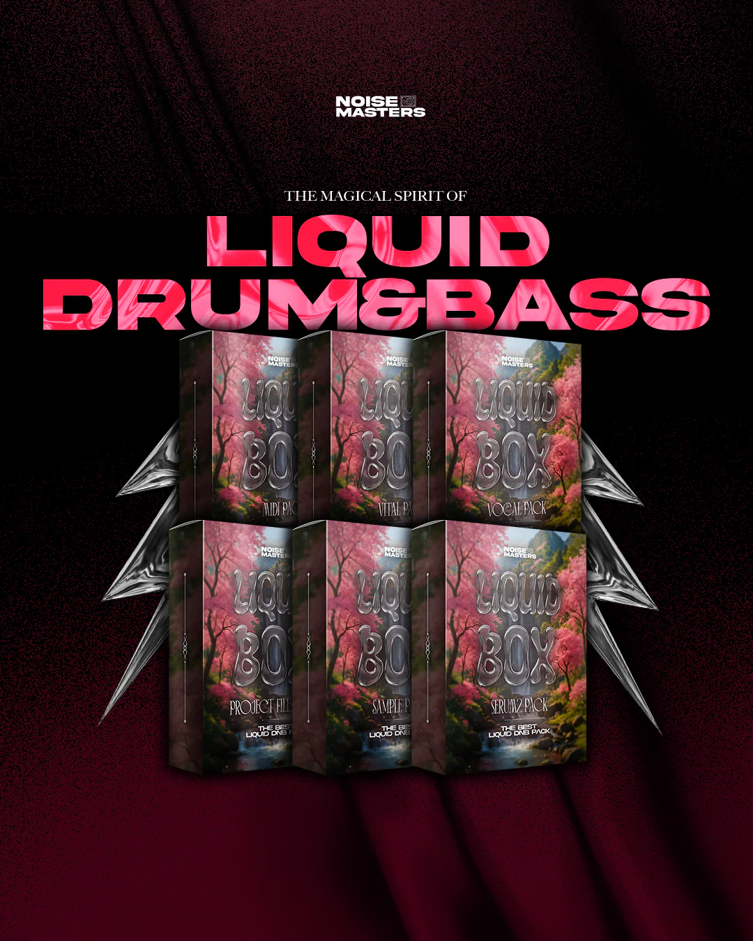 Free Download Noise Masters - Liquid Box Drum & Bass - Audios Torrent